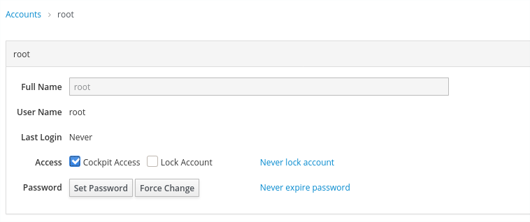 cockpit allows root log in using his password even when sshd is configured to not permit root ...