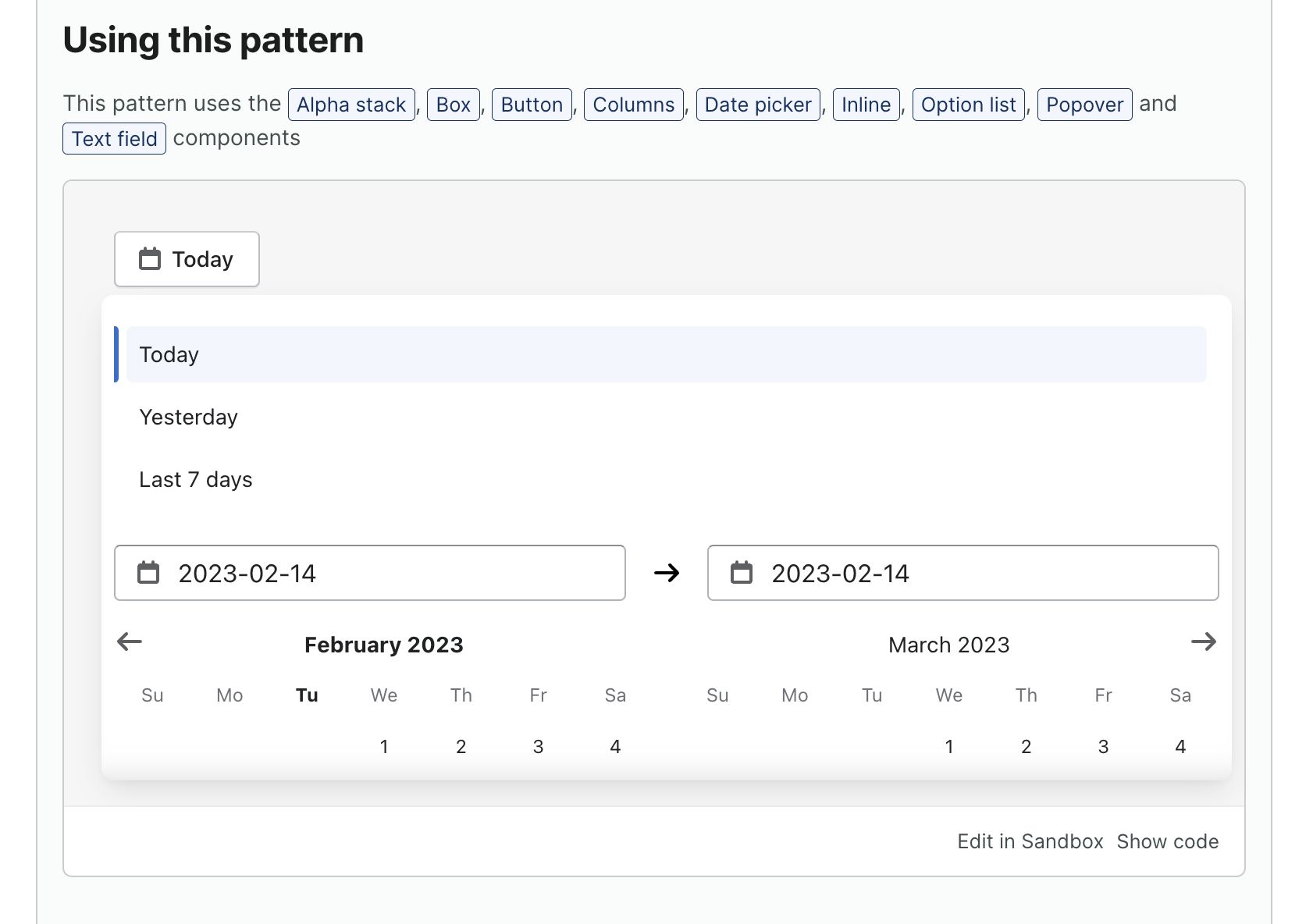 Define Height Of Rendered Code Examples · Issue 8345 · Shopifypolaris · Github 7754