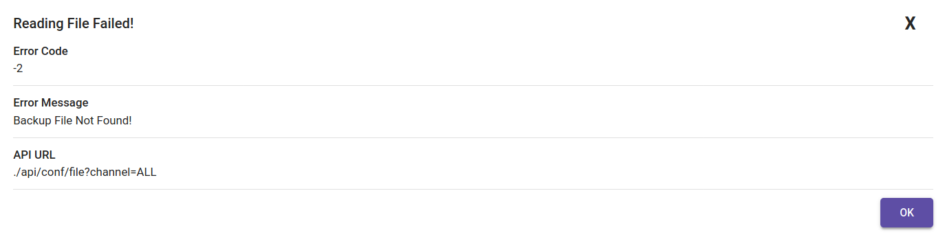 Cannot download backup -> Error: "Backup File Not Found!" · Issue #536 · Ride-The-Lightning/RTL ...