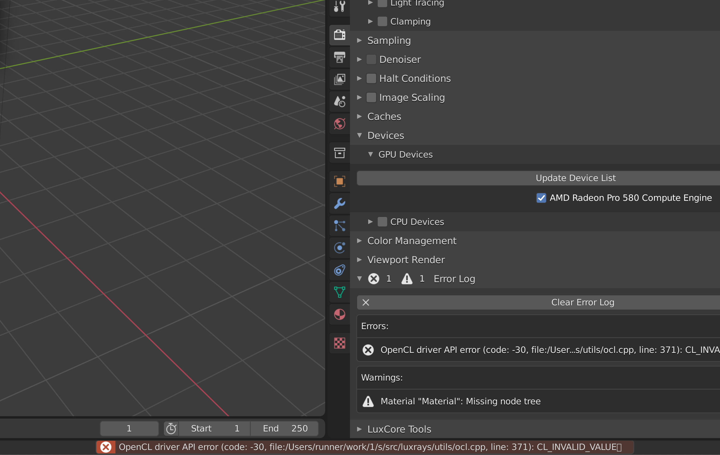 BUG: OpenCL Driver API error -30 · Issue #726 · LuxCoreRender/BlendLuxCore · GitHub