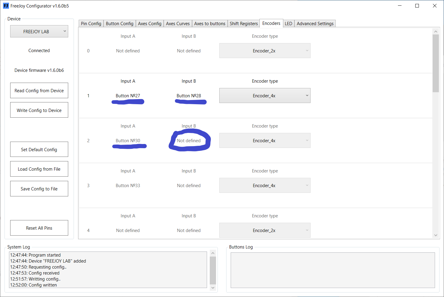 Multiple Encoder Connection · Issue #37 · FreeJoy-Team/FreeJoy · GitHub