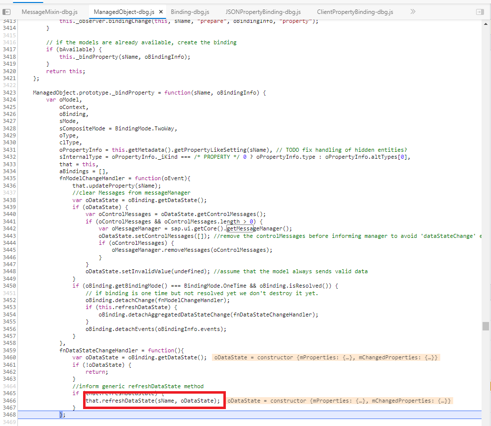 Sap Ui Table Table And Message With Target Incorrect Control In Error When Scrolling · Issue