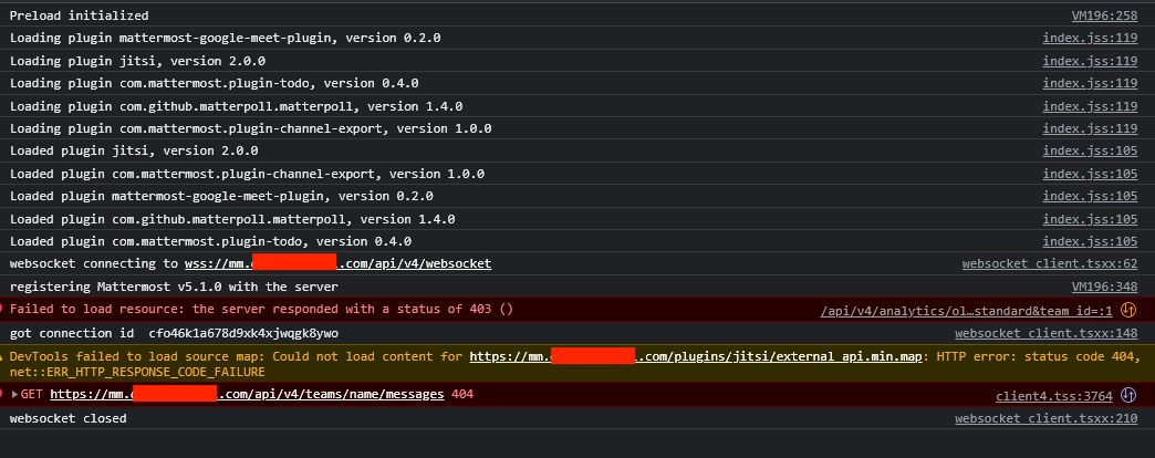 5.1.0 error.team_not_found message when trying to change channel · Issue #2133 · mattermost ...
