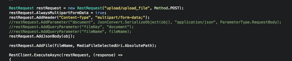 Trying to upload a file and json file to multer in a node server, fails. · Issue #1111 ...