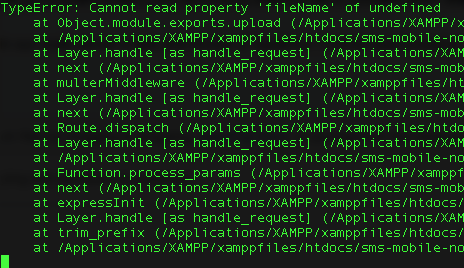 Trying to upload a file and json file to multer in a node server, fails. · Issue #1111 ...