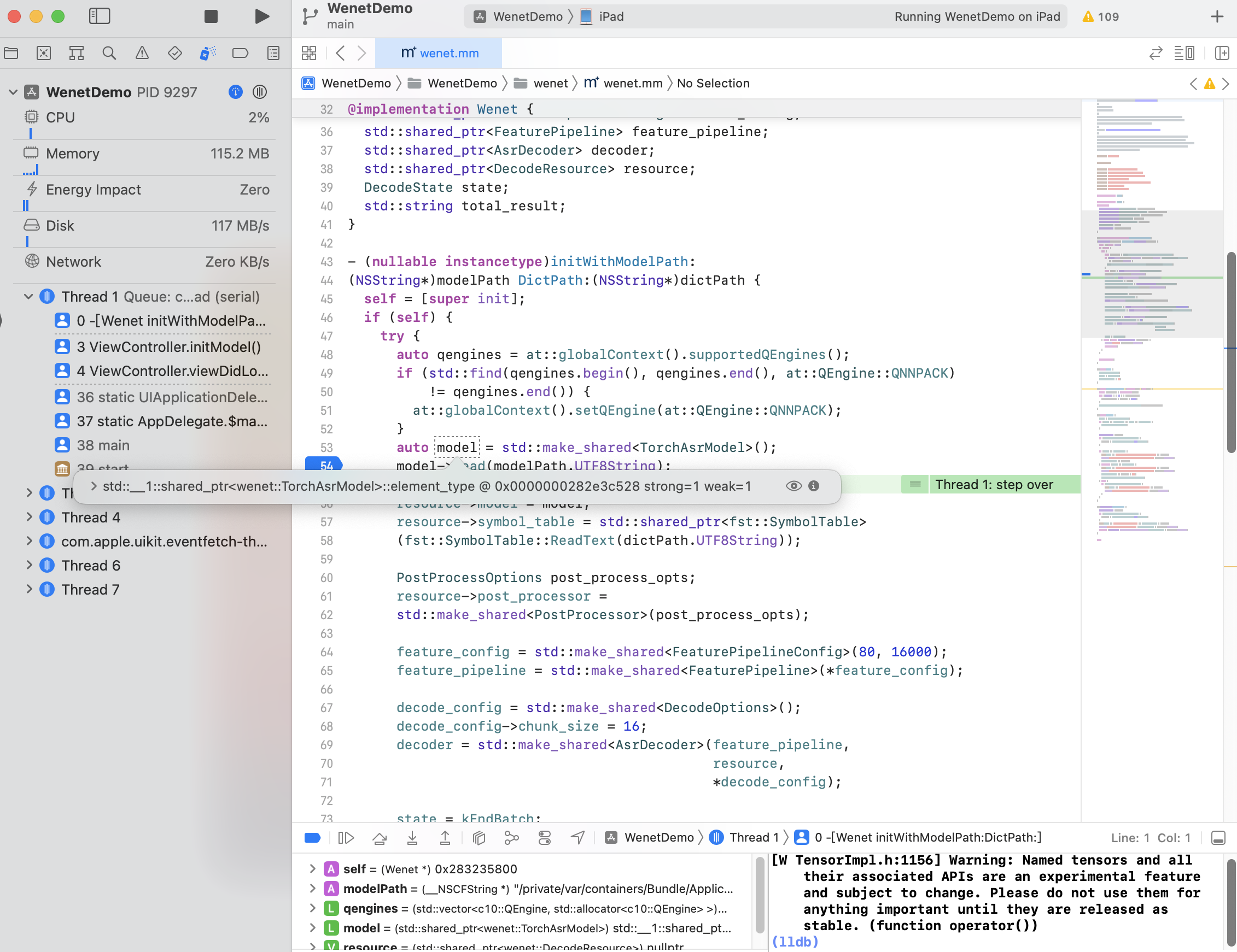 iOS runtime problem · Issue #1579 · wenet-e2e/wenet · GitHub