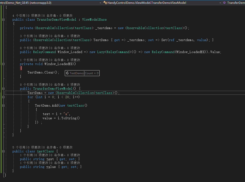 Transfer控件 Binding绑定数据后无法自动清除 · Issue #446 · HandyOrg/HandyControl · GitHub