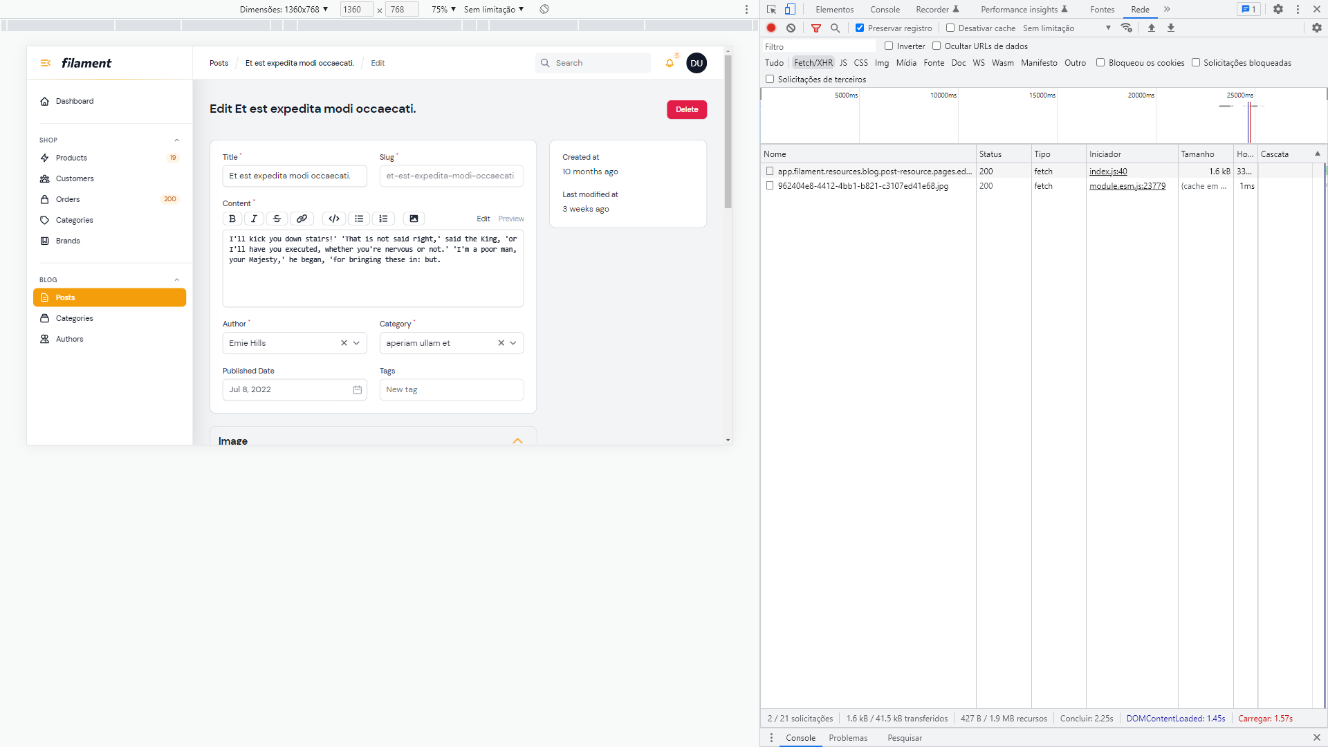 Edit Page Delete Button Error · Issue 5240 · Filamentphpfilament · Github 4821