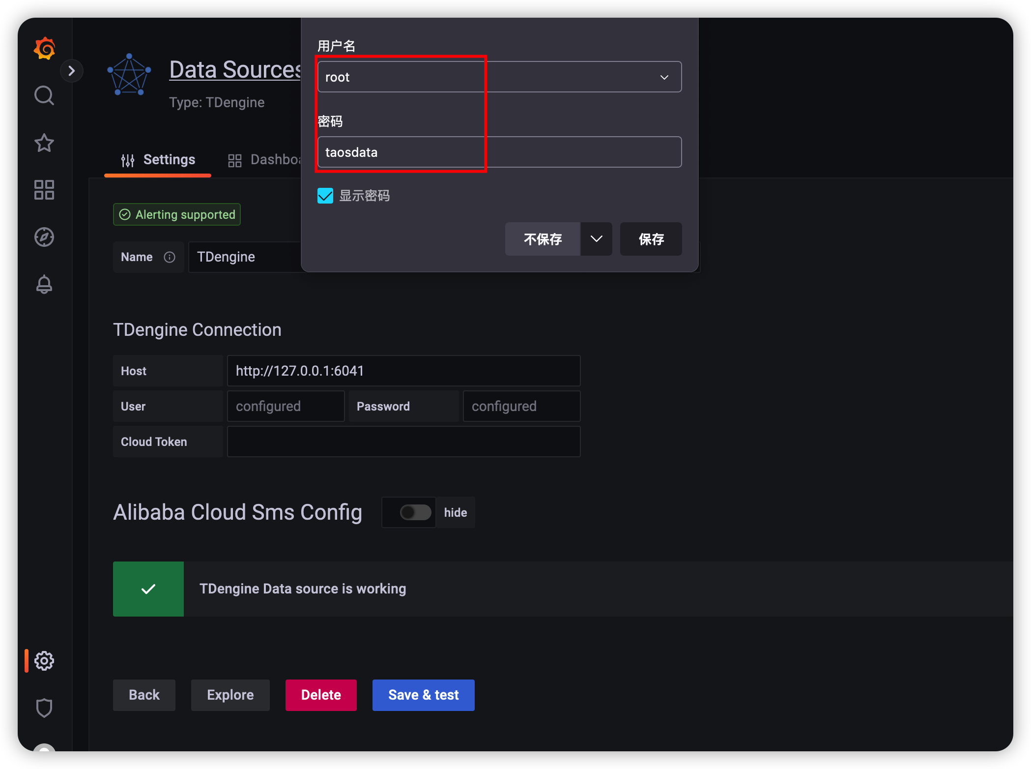 TDengine + Telegraf + Grafana build failed · Issue #18624 · taosdata/TDengine · GitHub