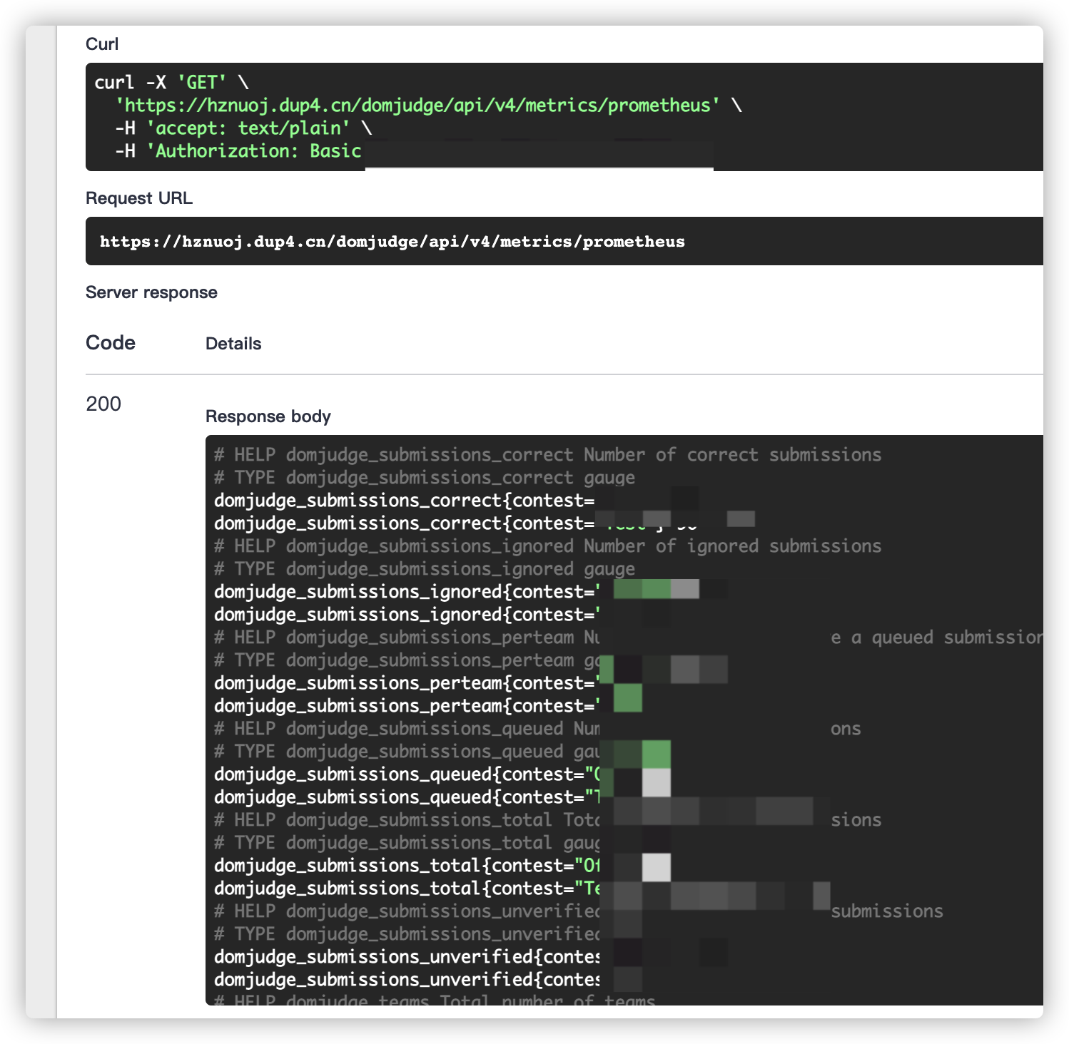 The Servers in the API Doc of Swagger UI may be wrong · Issue #1395 · DOMjudge/domjudge · GitHub