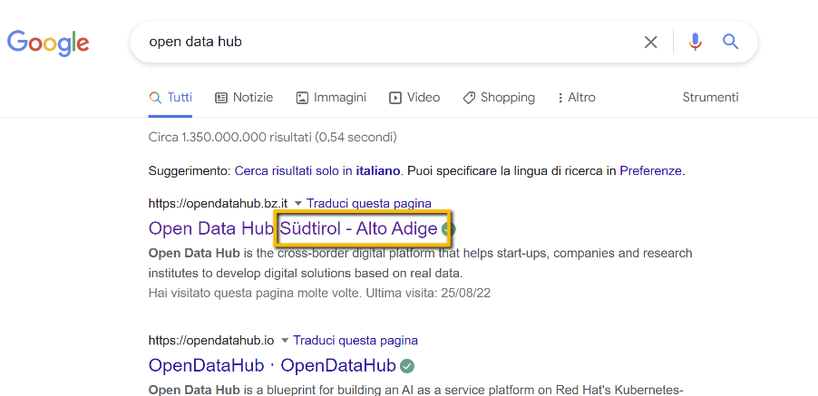 As a user I would like to see an improvement to the website name · Issue #148 · noi-techpark ...