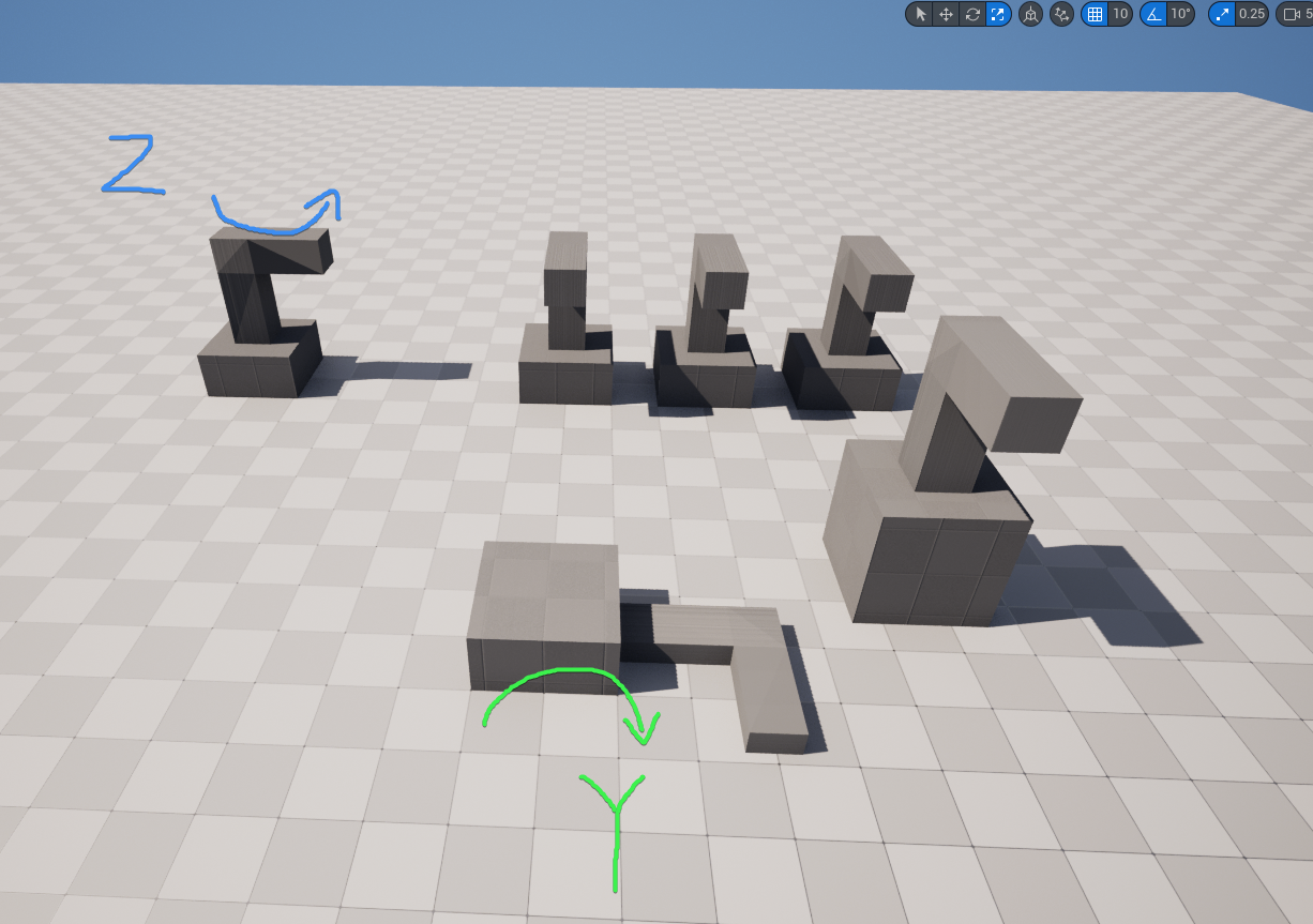 Send 2 Unreal 【Instance Assets】 My rotation is crazy, please help me！ · Issue #602 ...
