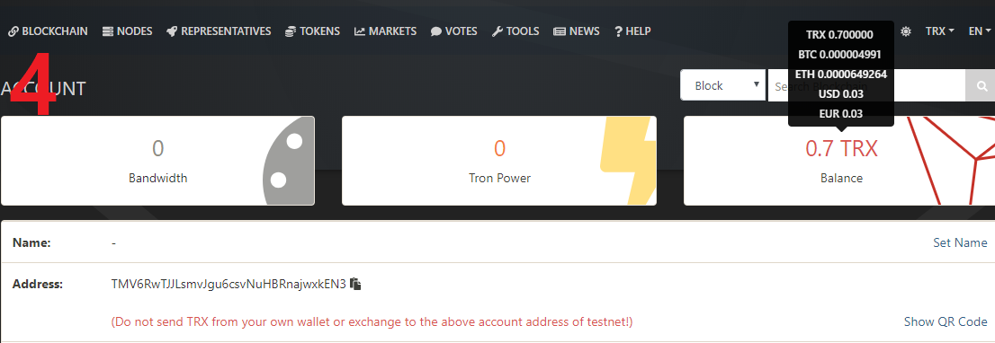 CREATE_ACCOUNT_FEE works as 0.1 TRX(100,000 Sun) not 0.01 TRX(10,000 Sun). Any thought? · Issue ...