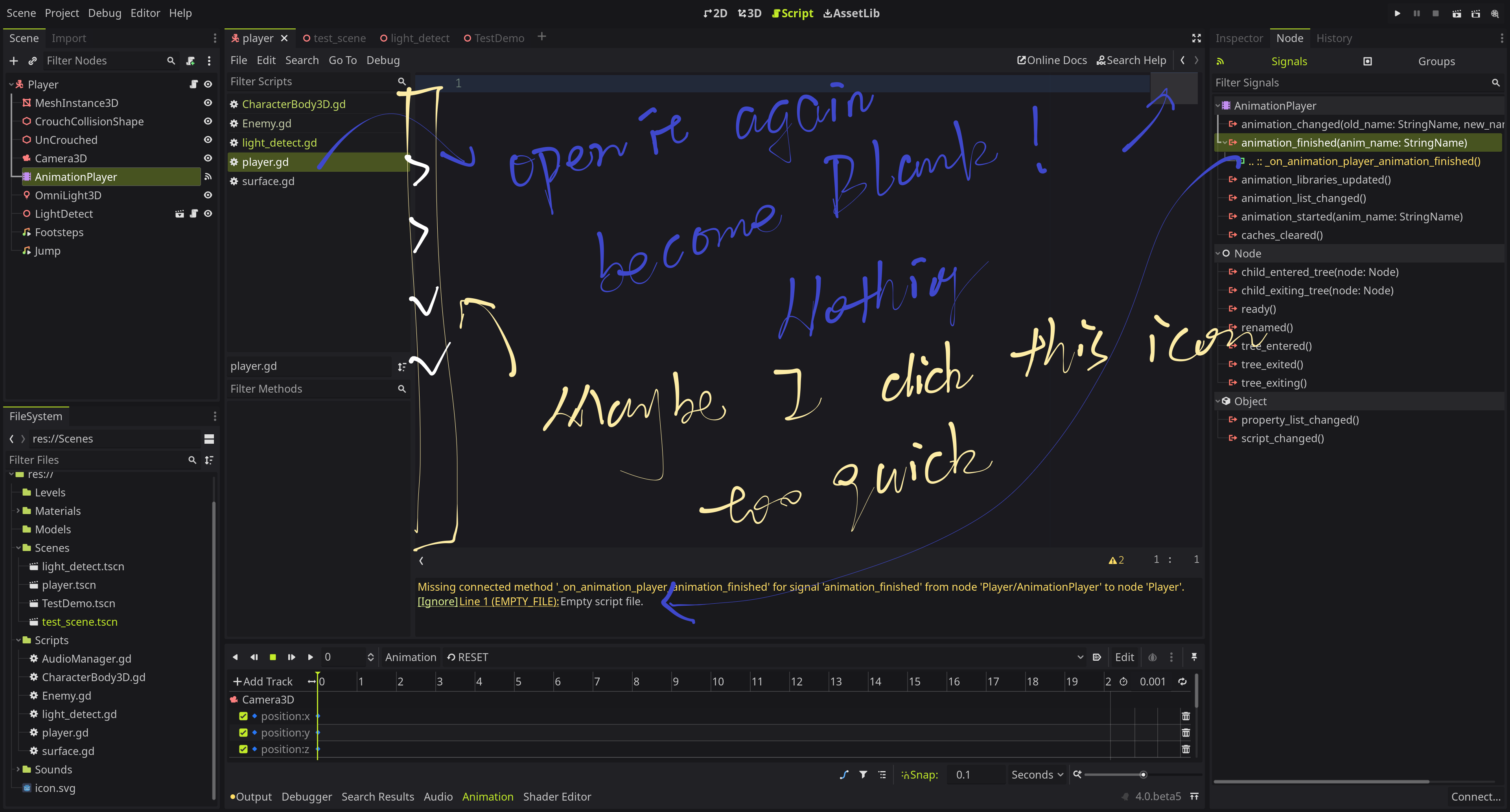 Script editor crashes after clicking code folding arrows · Issue #68795 · godotengine/godot · GitHub