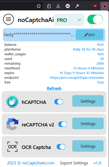 GitHub - noCaptchaAi/firefox-addon: noCaptchaAi: CAPTCHA Solver Firefox Addon