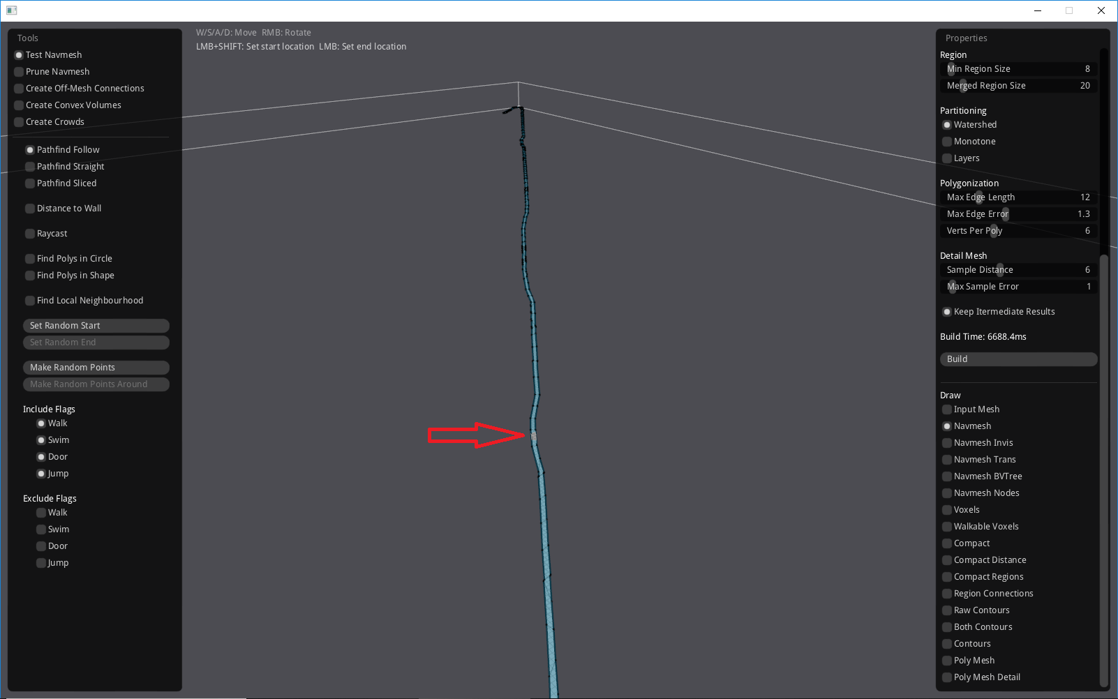 Bad navmesh generation in tight area · Issue #351 · recastnavigation/recastnavigation · GitHub