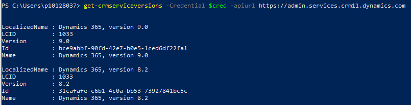 Provision Online Instance - update Service Version "Display" dropdown to include version · Issue ...