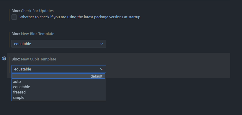 build(extension/vscode): configure bloc generation · Issue #3082 · felangel/bloc · GitHub