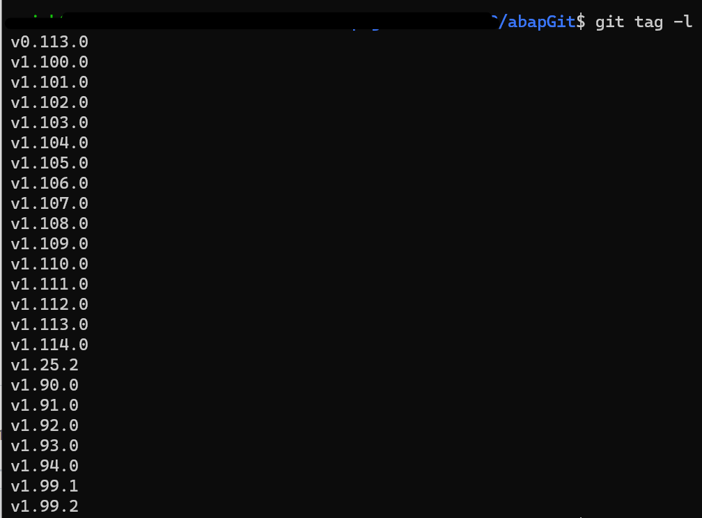 Remove "strange" tags · Issue #5496 · abapGit/abapGit · GitHub