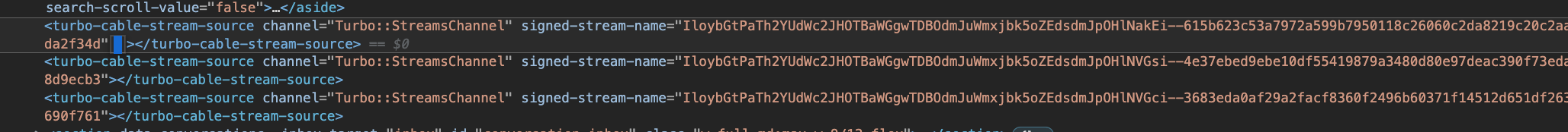 turbo-cable-stream-source is not getting replaced · Issue #773 · hotwired/turbo · GitHub