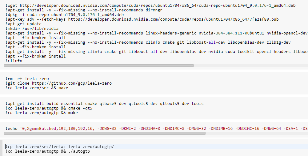 Colab: *ERROR* · Issue #1498 · leela-zero/leela-zero · GitHub