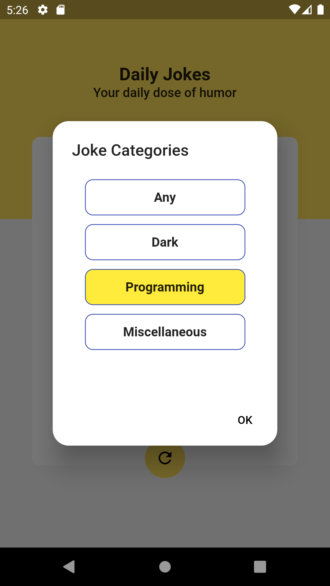 GitHub - andrella30/Daily-Jokes-App