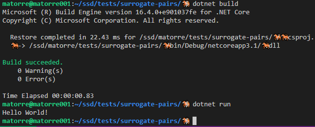 Cannot Parse Deps Json If The Executable Name Contains Surrogate Pair · Issue 473 · Dotnet