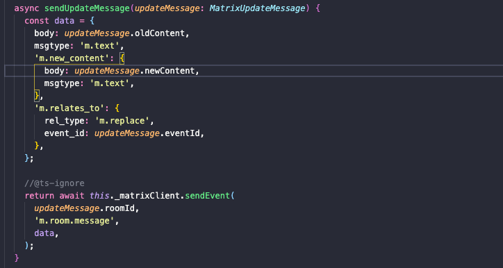 Why can't I edit all messages · Issue #1879 · matrix-org/matrix-js-sdk ...