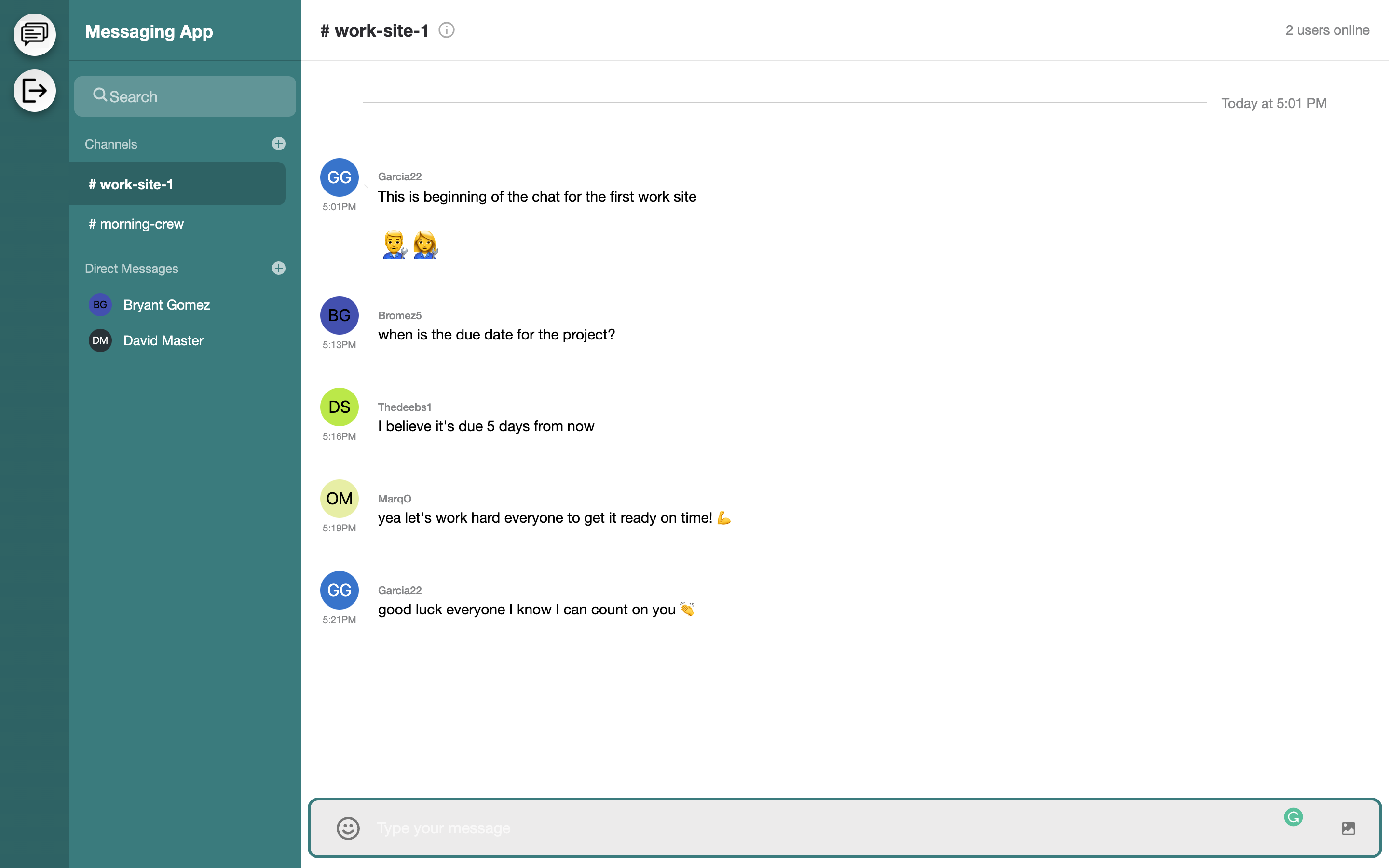 GitHub - garcia116/messaging-app