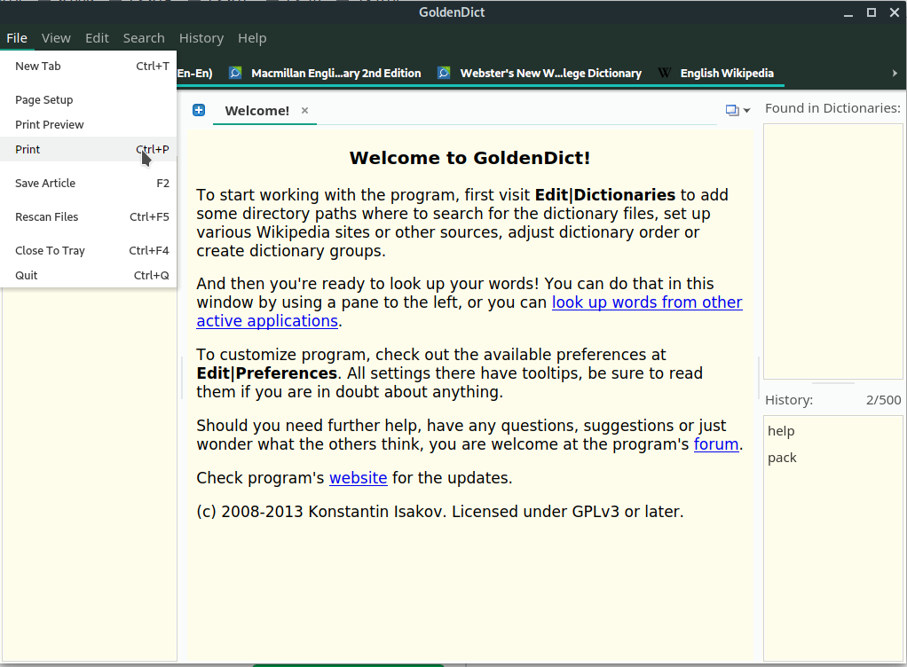 How to Disable Popup Window After First Startup · Issue #1138 · goldendict/goldendict · GitHub