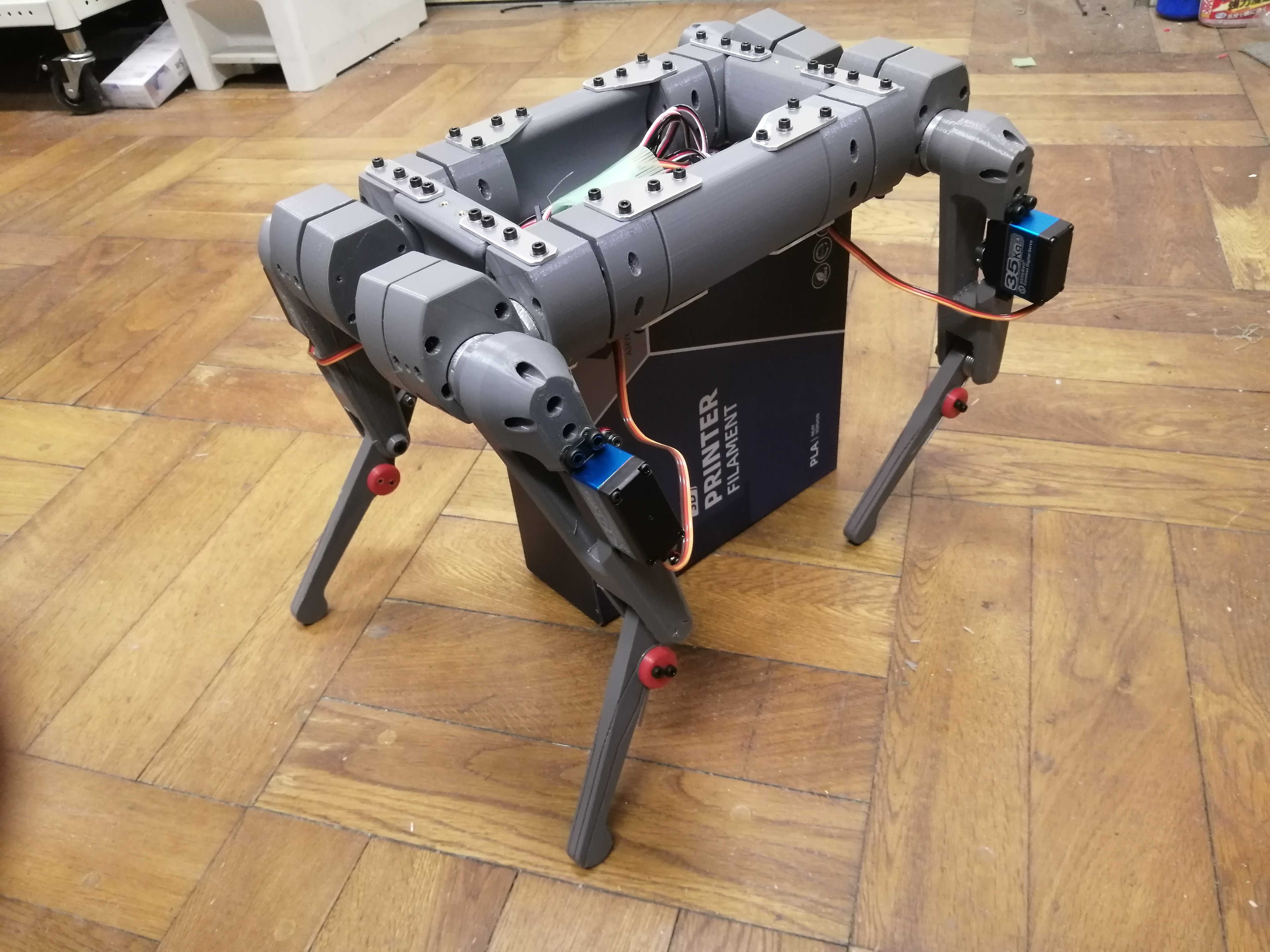 GitHub - tamago117/4leg-project: 4leg robot · GitHub