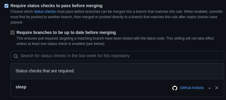 About enabling branch protection rules leading to possibility of an auto-merge button · Issue ...