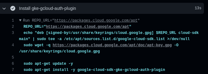 Update/Add [gke-gcloud-auth-plugin] · Issue #5925 · actions/runner-images · GitHub