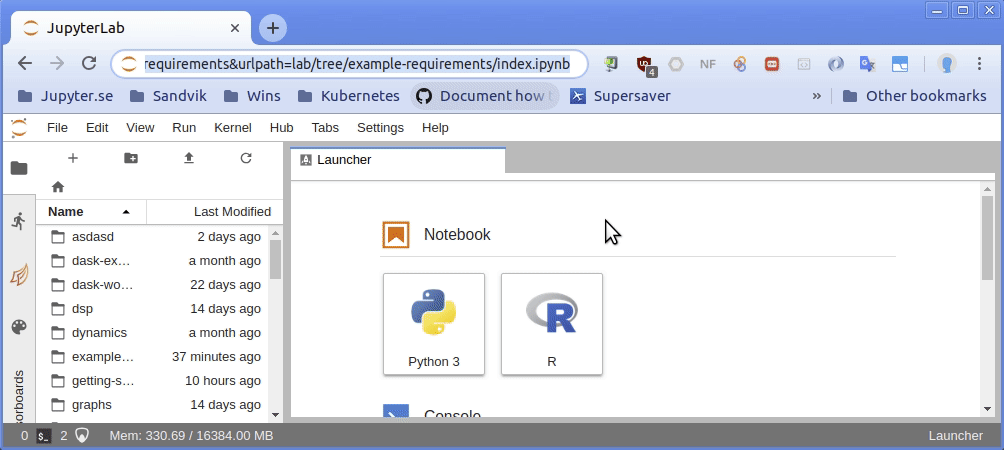 JupyterLab workspaces · Issue #57 · jupyterhub/nbgitpuller · GitHub