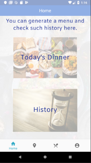 GitHub - yomaneric/MenuRecommendationApp