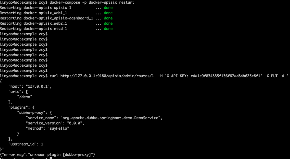 help request: dubbo-proxy plugin does not take effect · Issue #8382 · apache/apisix · GitHub