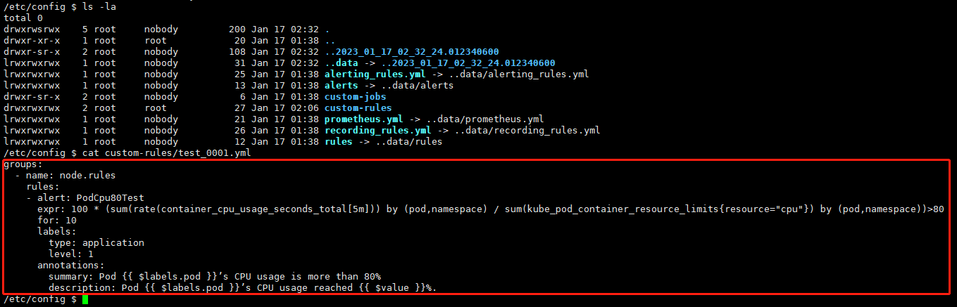 Configuration Rulefiles Is Not Available · Issue 11855 · Prometheusprometheus · Github