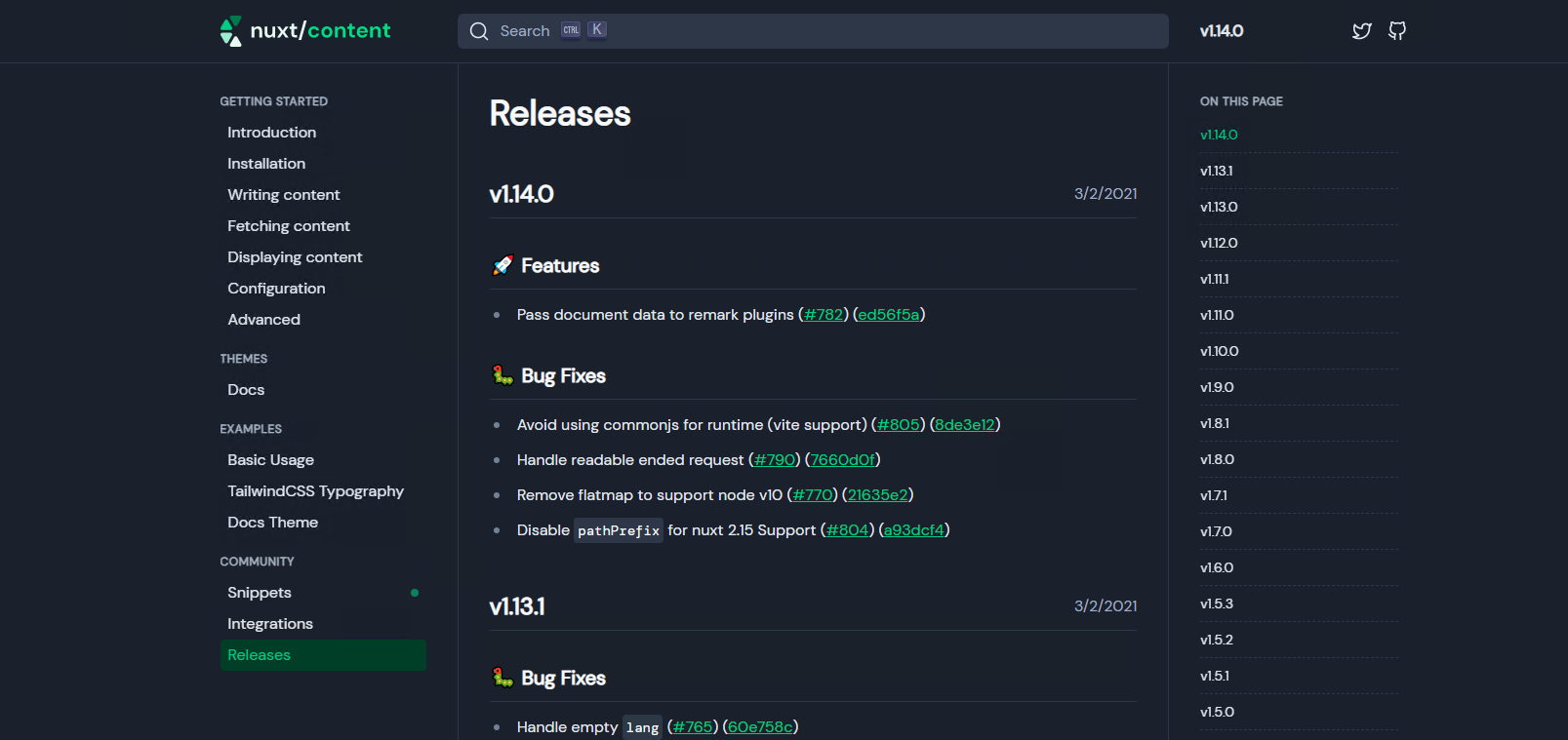 Markdown Does Not Display Correctly After Fresh Setup · Issue 836 · Nuxtcontent · Github
