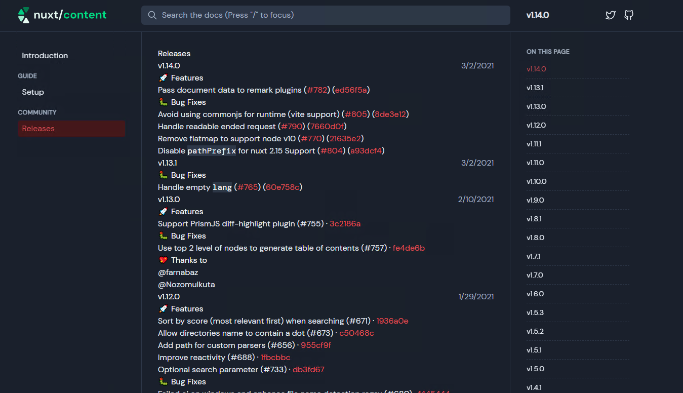 Markdown does not display correctly after fresh setup · Issue #836 · nuxt/content · GitHub