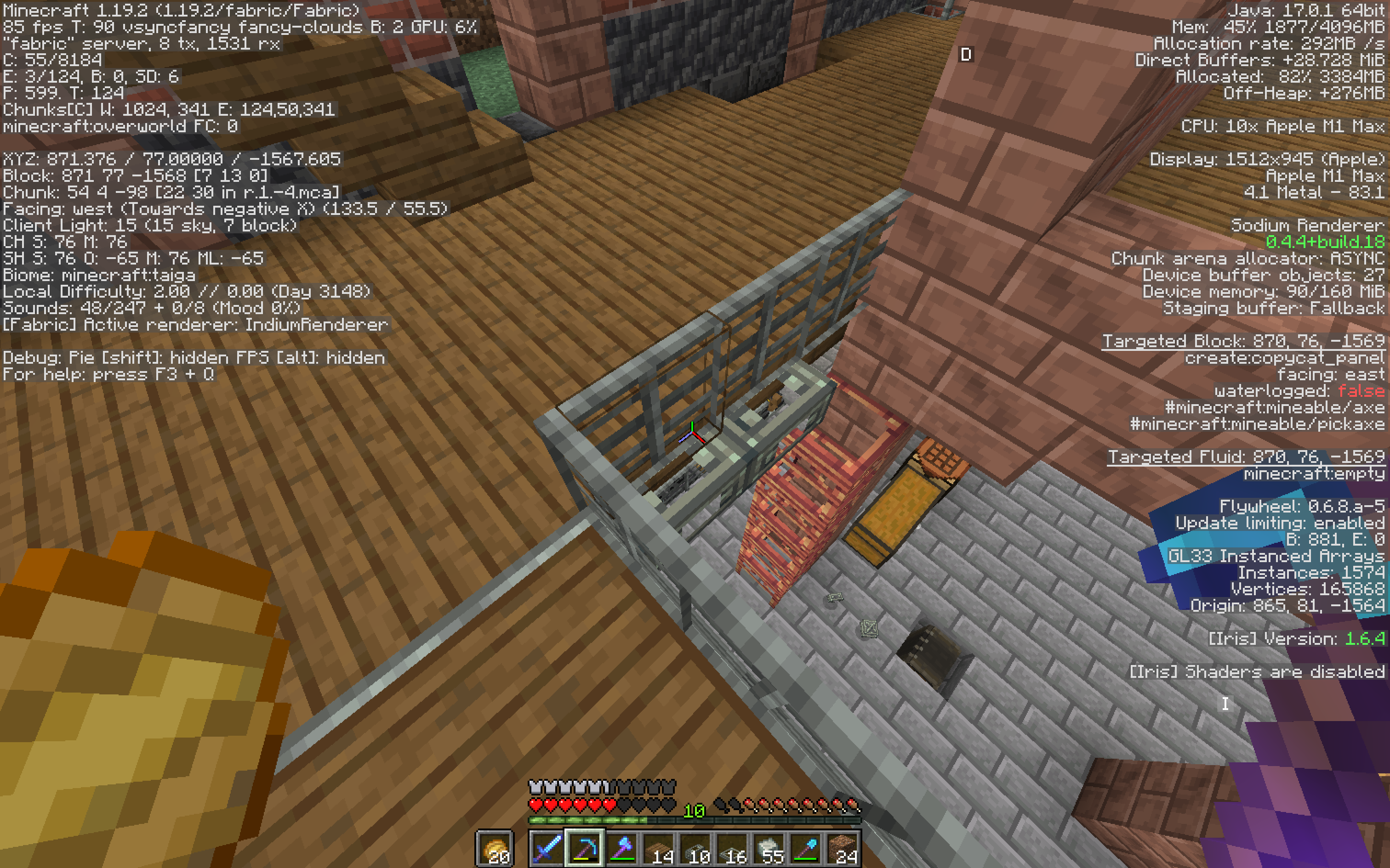 Cannot see Create copycat panels through each other except at multiple ...