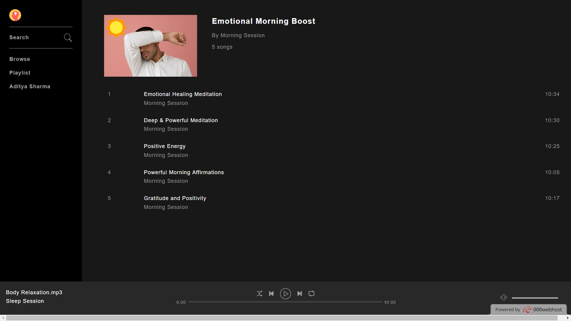 GitHub - aditya6661/A-Meditation-Website: HTML,CSS,JS,PHP,MySQL - A Meditation Website