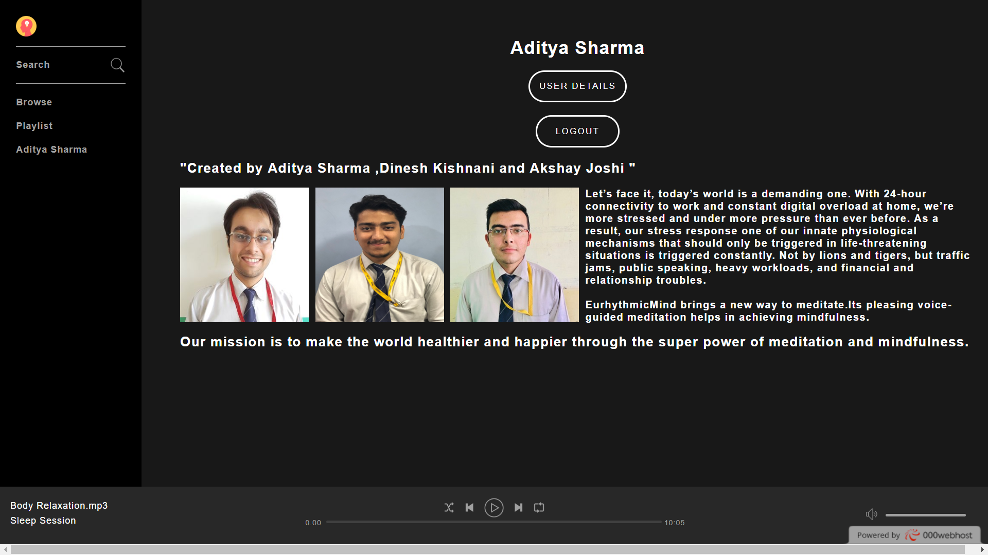 GitHub - aditya6661/A-Meditation-Website: HTML,CSS,JS,PHP,MySQL - A ...