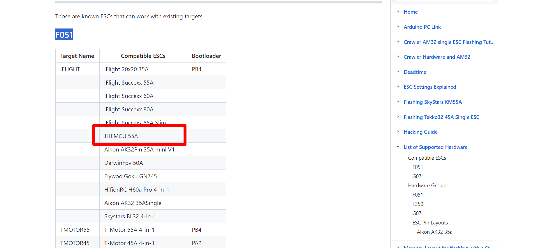 Jhemcu 45/55 firmware link · Issue #115 · AlkaMotors/AM32-MultiRotor-ESC-firmware · GitHub
