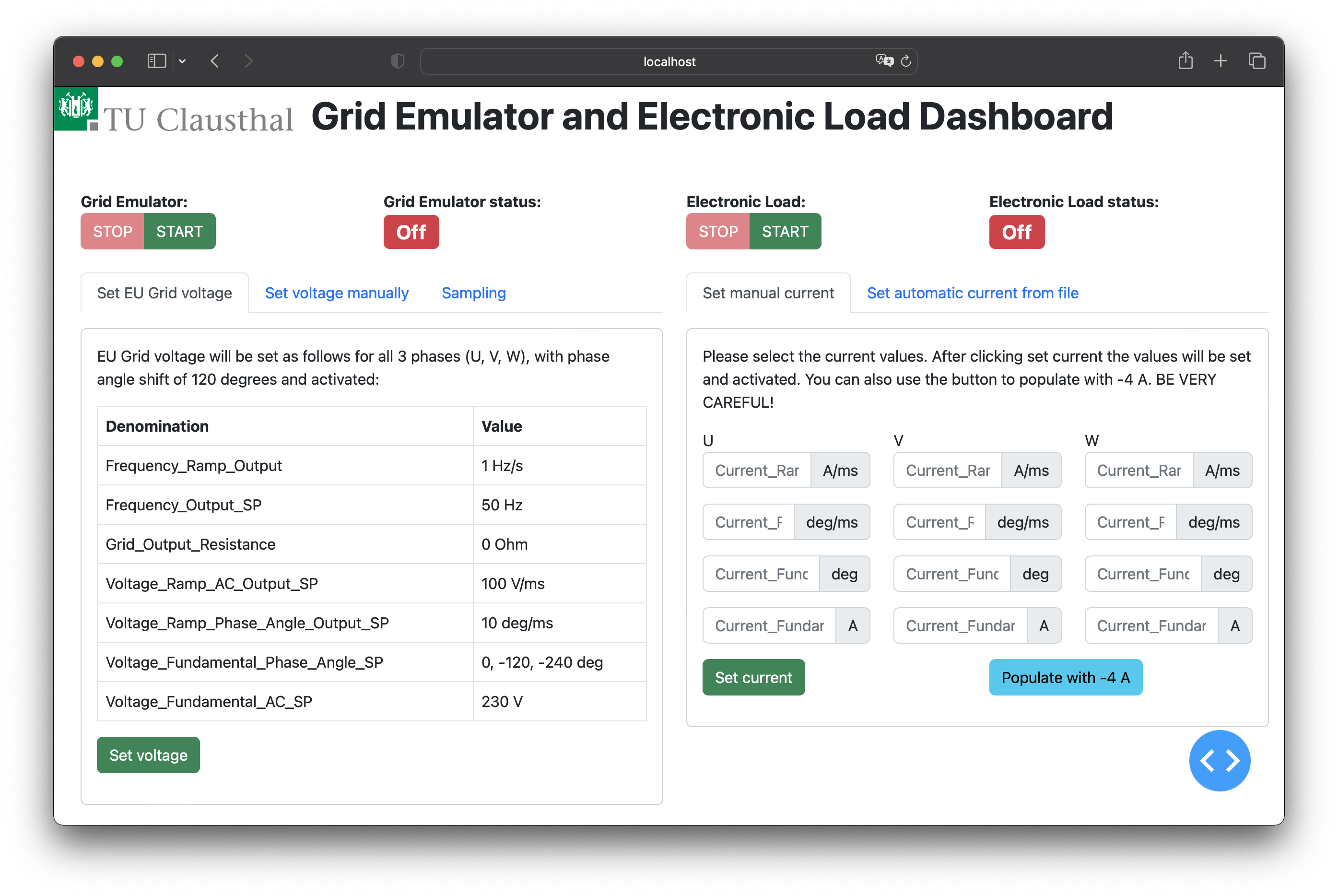 GitHub - ggachev/ge-el-dashboard: Implementation of web-based dashboard for controlling a grid ...