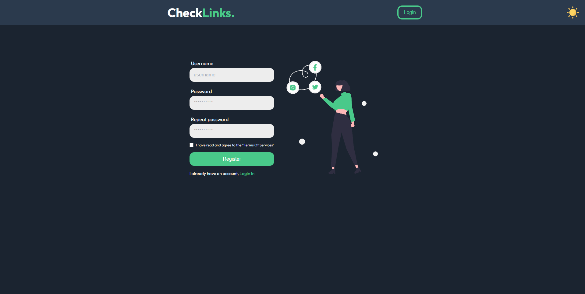 GitHub - MichalScigalski/check-links-app: Full Stack MERN App