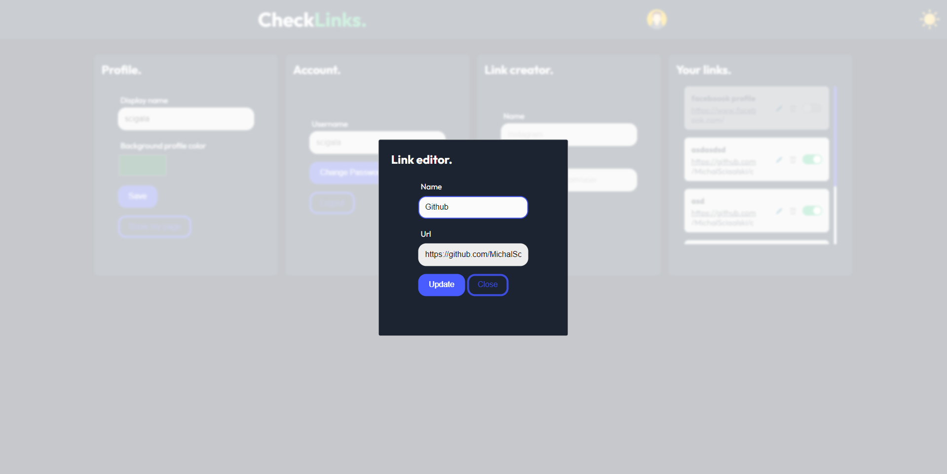 GitHub - MichalScigalski/check-links-app: Full Stack MERN App