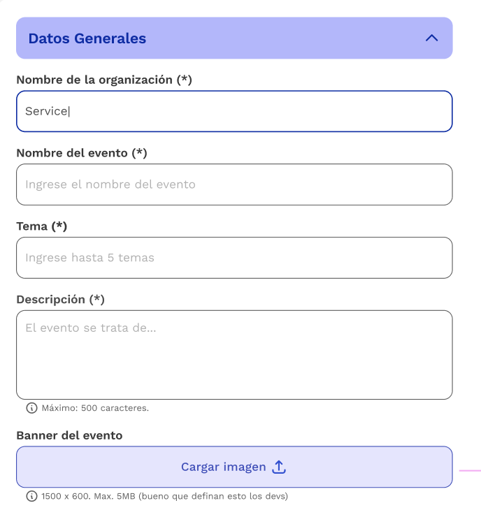 Maquetar Crear evento acordion 1 · Issue #125 · frontendcafe/water-call-for-papers · GitHub