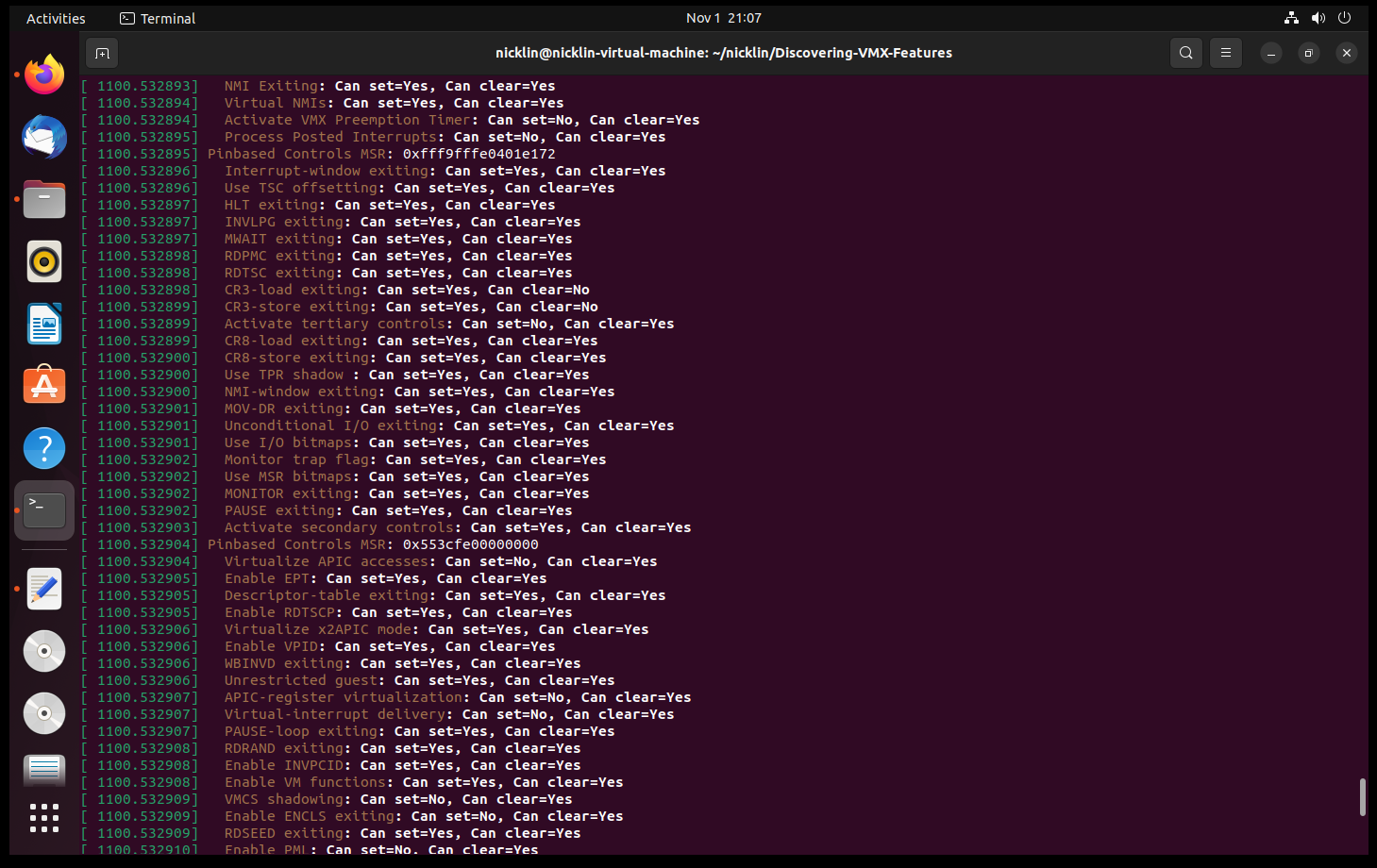 GitHub - nicklin-sjsu/Discovering-VMX-Features: CMPE283 Assignment 1