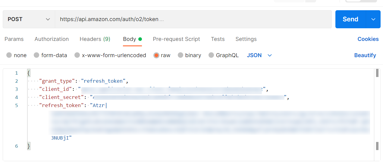 Unable to request a Login with Amazon access token · Issue #1851 · amzn/selling-partner-api ...