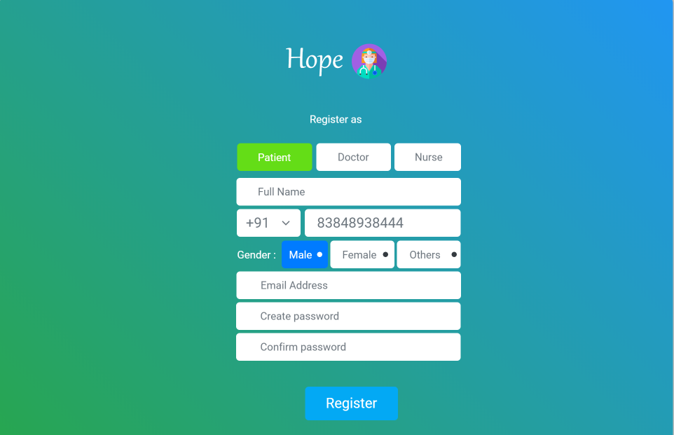 GitHub - AmitSanu9801/Hope-Hospital-Management-System: Envision a ...